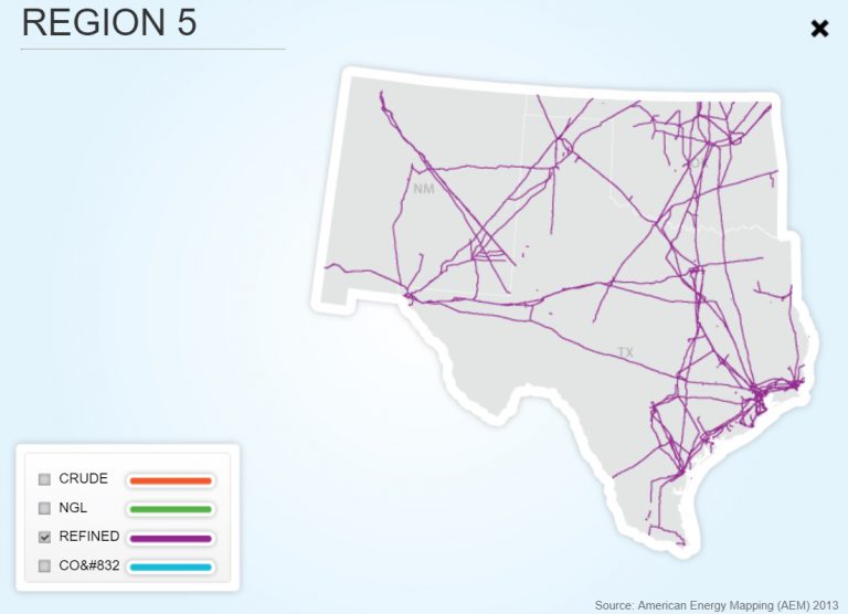 Texas Refined Pipeline Map – dovidenko.com